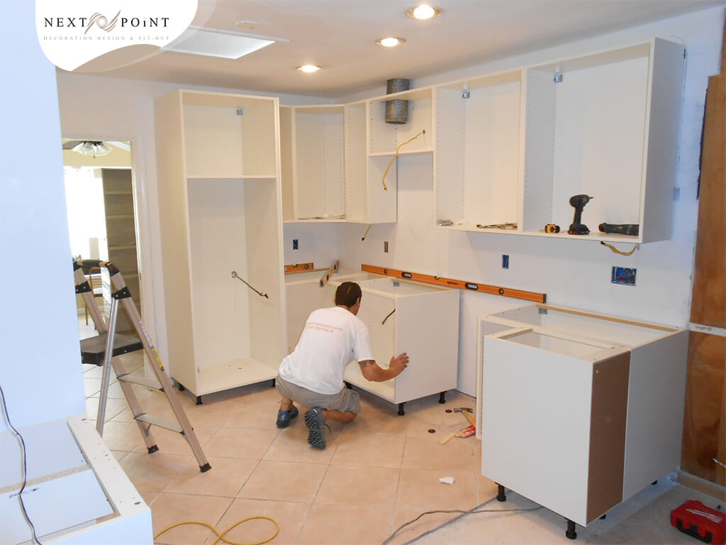 Kitchen Installation - Next Point Decoration Design & Fit-Out