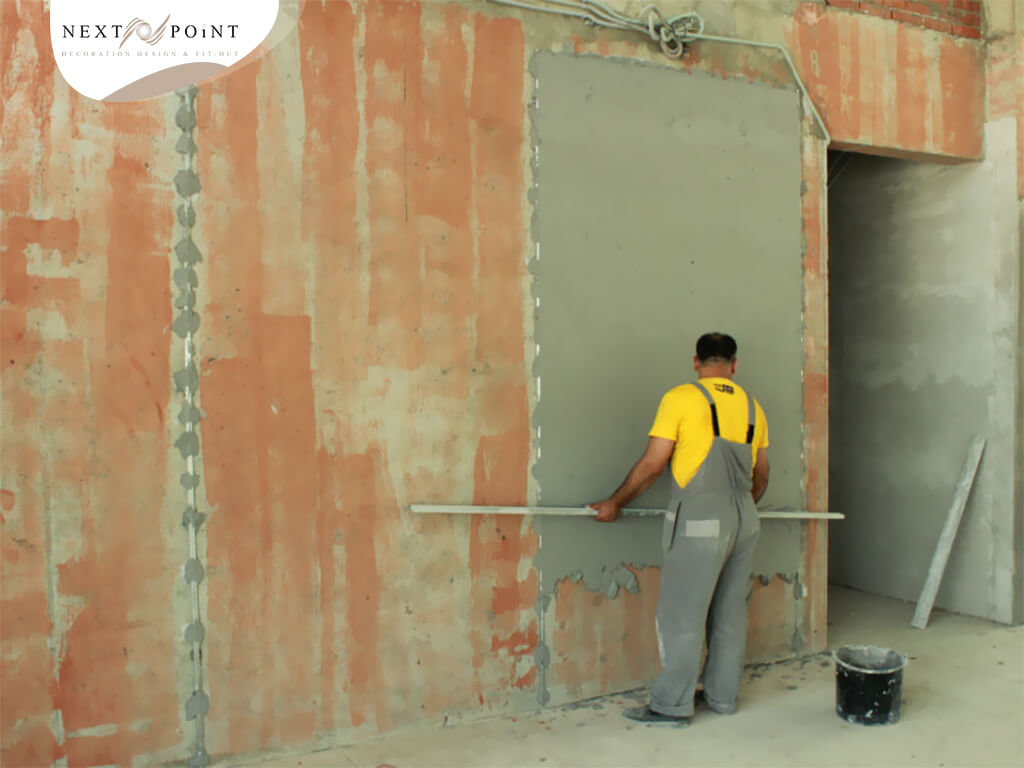 Plasterwork - Next Point Decoration Design & Fit-Out