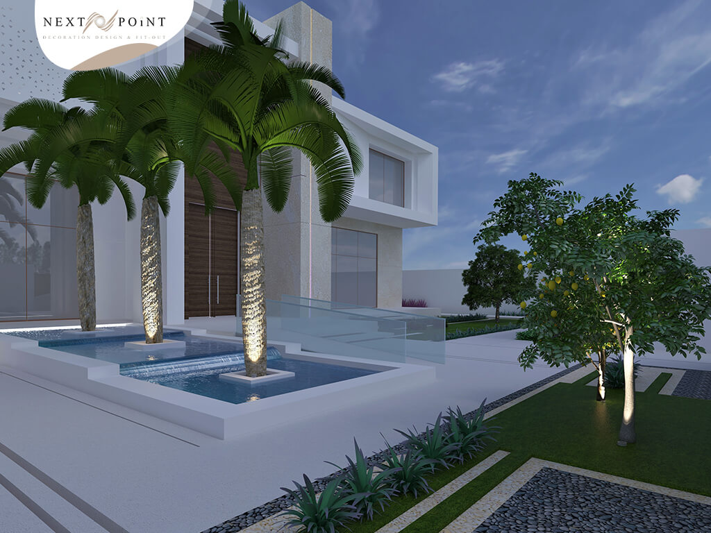 Exterior design - Next Point Decoration Design & Fit-Out