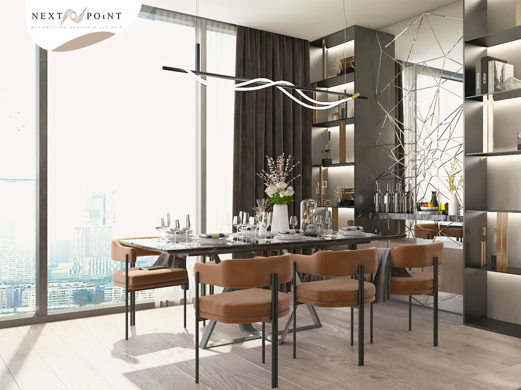 Dining Room Ideas - Next Point Decoration Design & Fit-Out