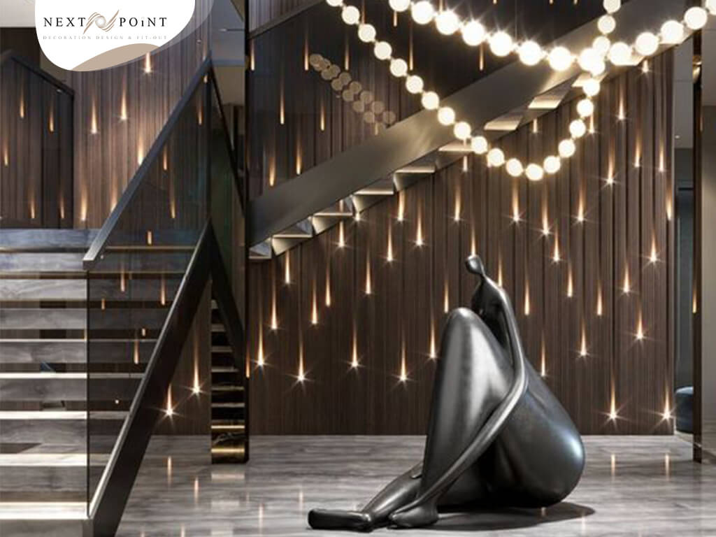 Foyer Area Design - Next Point Decoration Design & Fit-Out